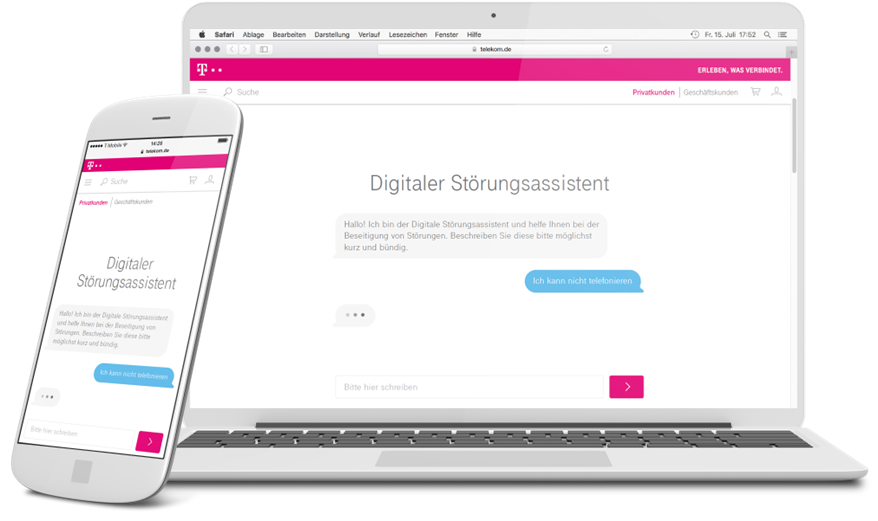Frag Magenta: Der digitale Assistent | Telekom Hilfe