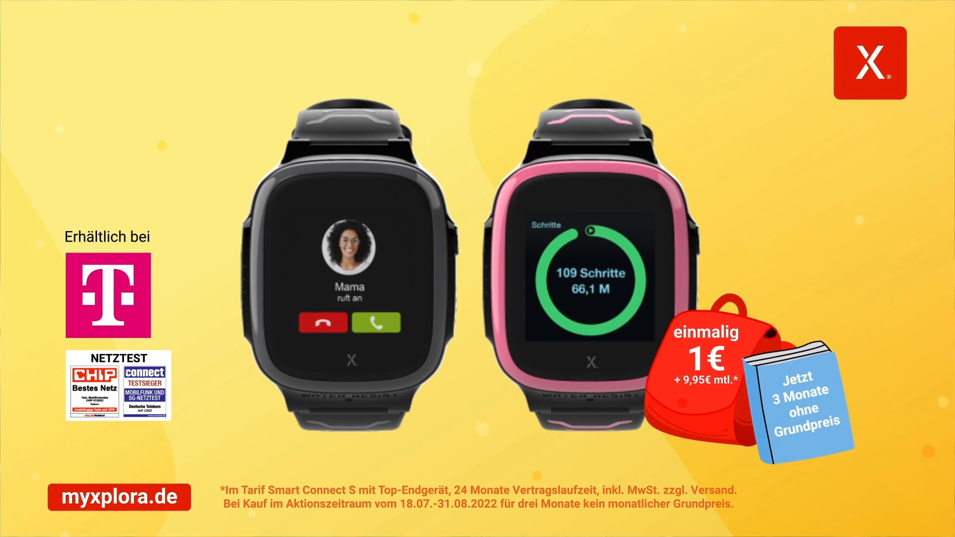 Kids Watch XPLORA X5 Play eSIM entdecken | Telekom